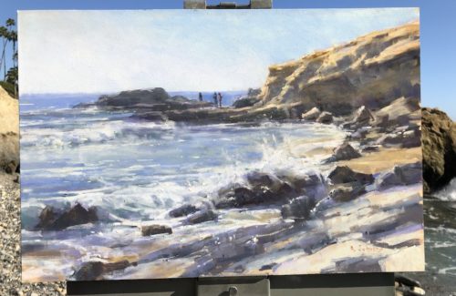 Painting The Ocean From Life With Aaron Schuerr - Pastel Today