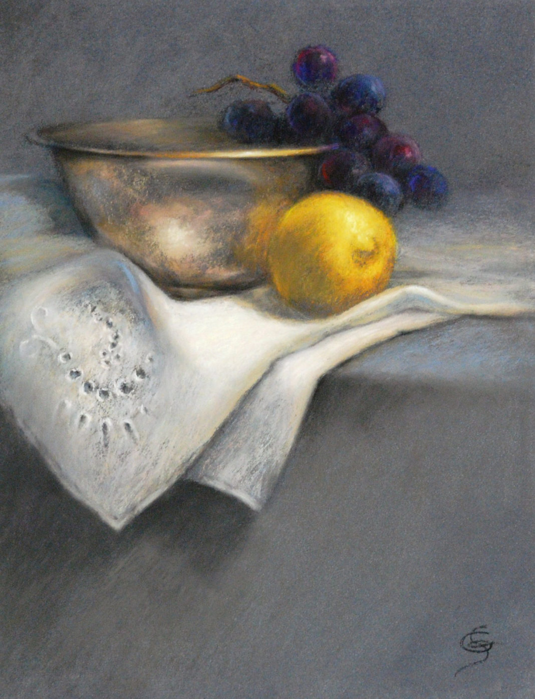 Emma Colbert - Her Fav Pastel Stick is Grey 8! - Pastel Today