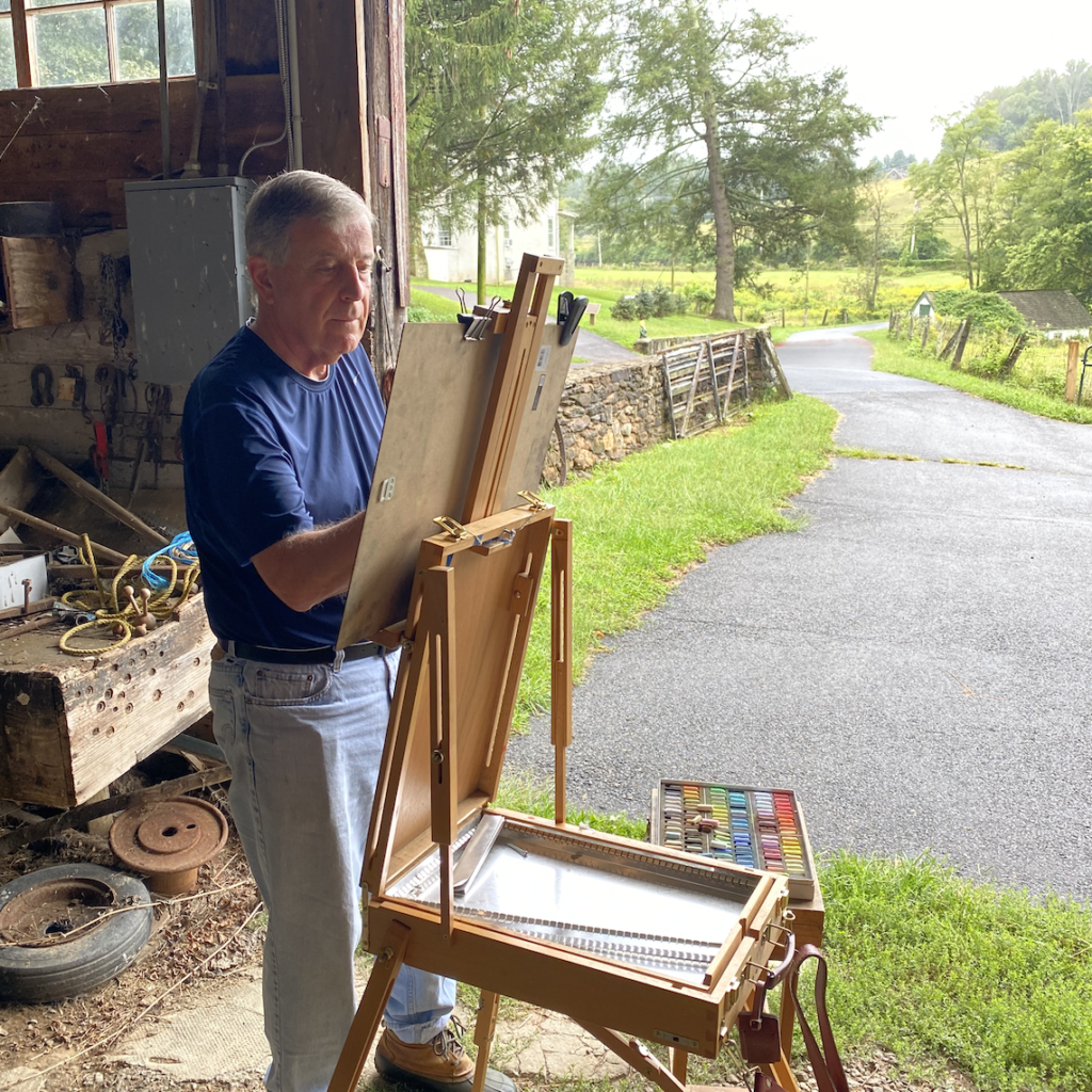 Bill Sweeney Wins July’s Best Plein Air Pastel Award