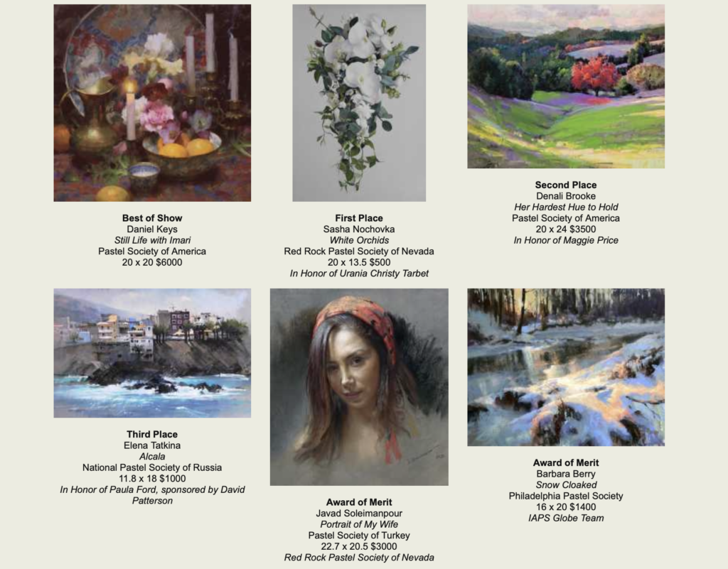 Nail Down The Composition With A Few Marks - Pastel Today