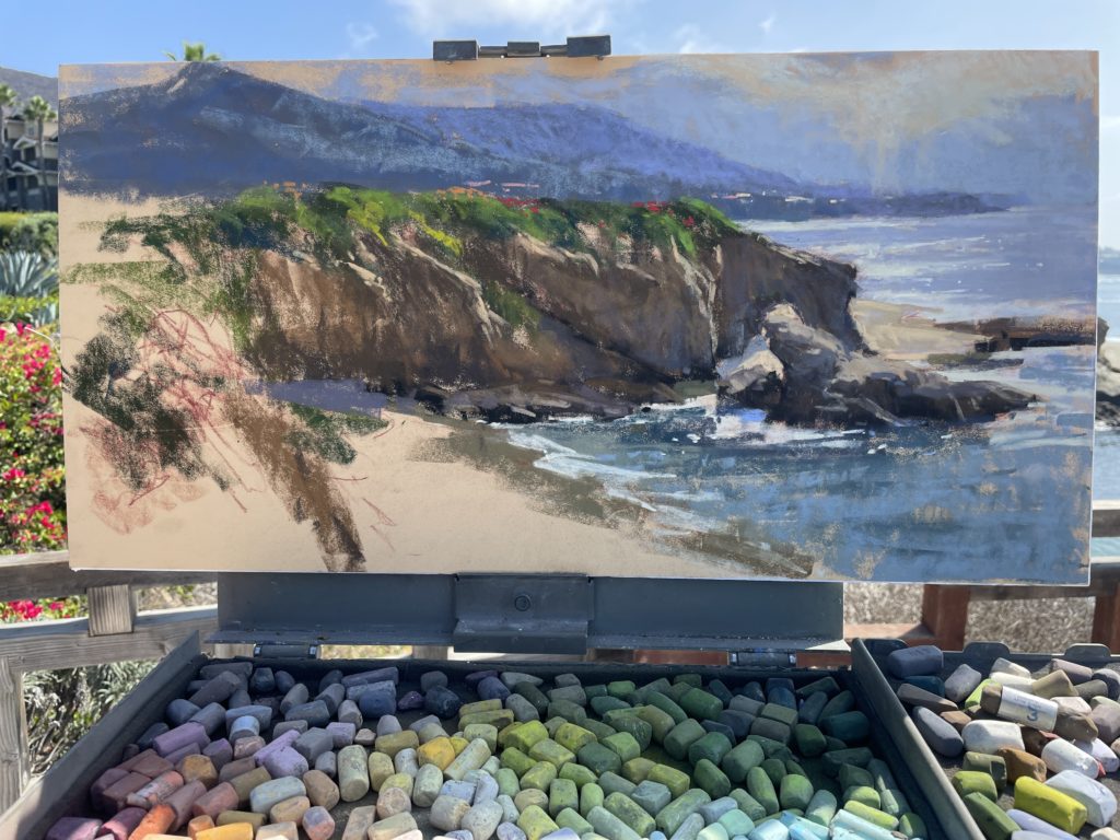 Aaron Schuerr’s “Keyhole Panorama” Takes Best Plein Air Pastel Award