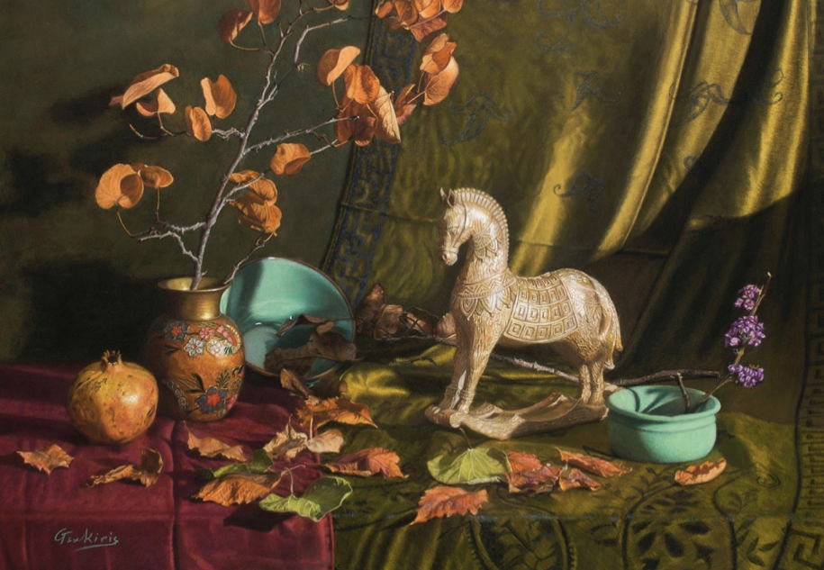 George Tsakiris And The Inspiration For His Winning Painting