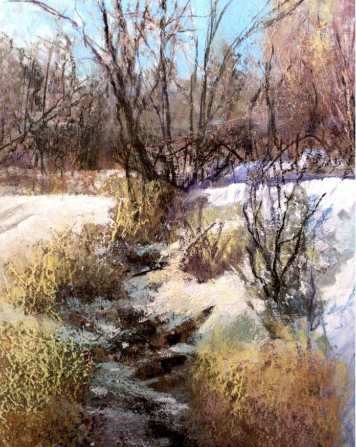 Painting Snow - Three Winning Paintings Of Snow - Pastel Today